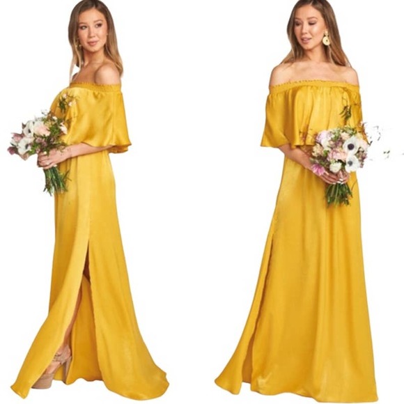 Show Me Your MuMu | Dresses | Show Me Your Mumu Satin Hacienda Maxi ...